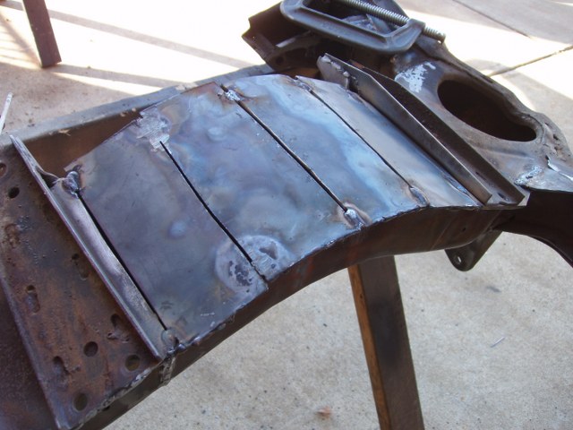 Frame Work and Improvements - 1968 Corvette Restoration ...