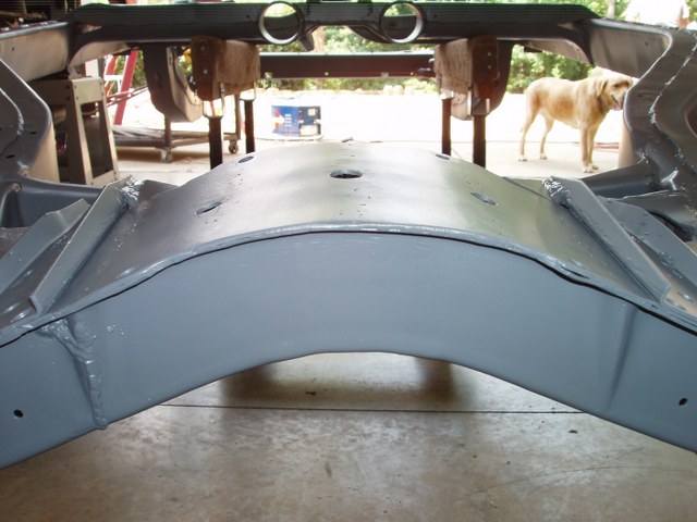 Frame Work and Improvements - 1968 Corvette Restoration ...