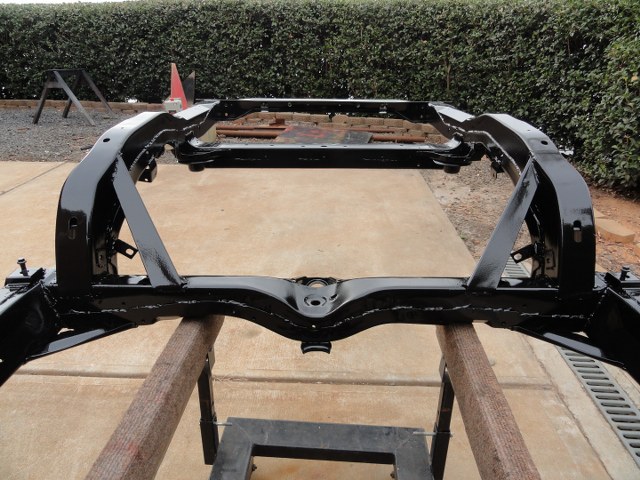 Frame Work and Improvements - 1968 Corvette Restoration ...