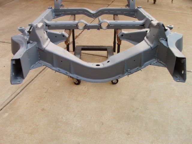 Frame Work and Improvements - 1968 Corvette Restoration ...