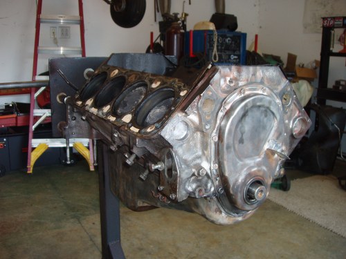 Engine Bay Restoration - Engine Restoration - 1976 Corvette Restoration ...